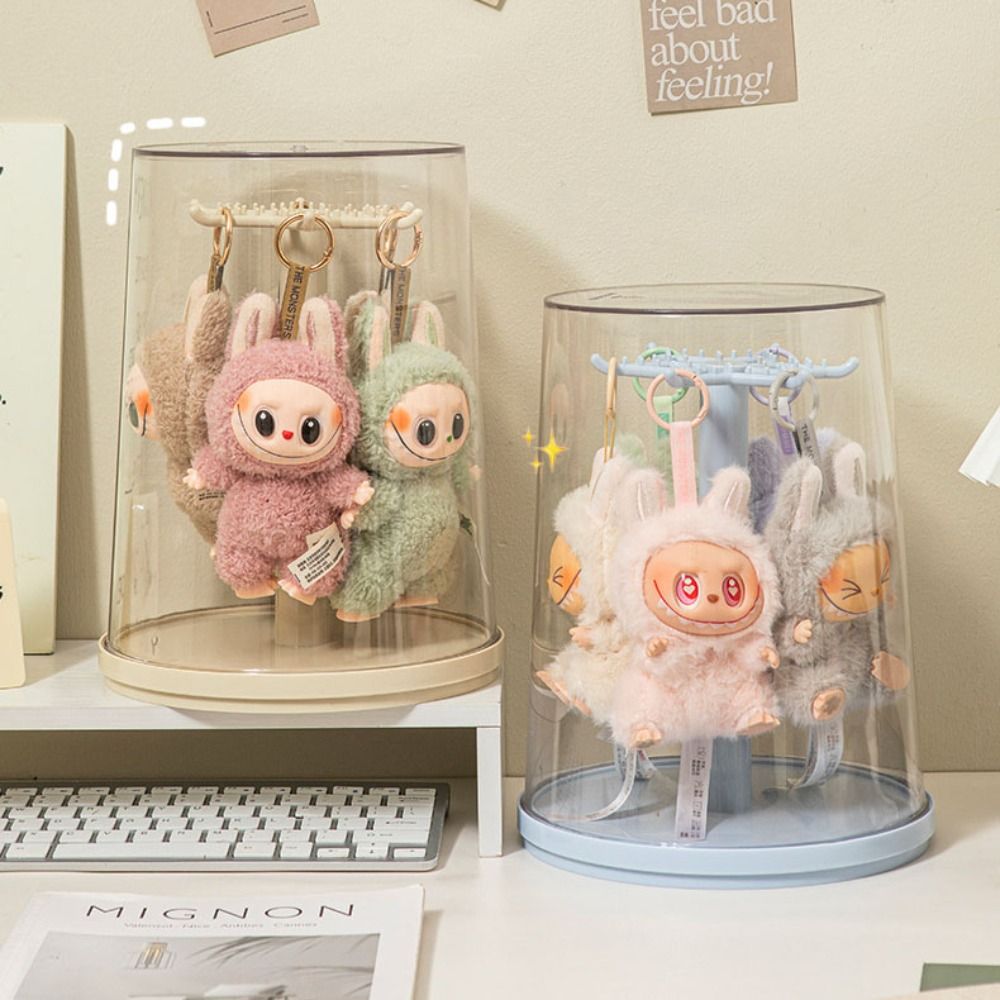 Dust Proof Doll Toy Transparent Labubu Pendant Display Box Large ...