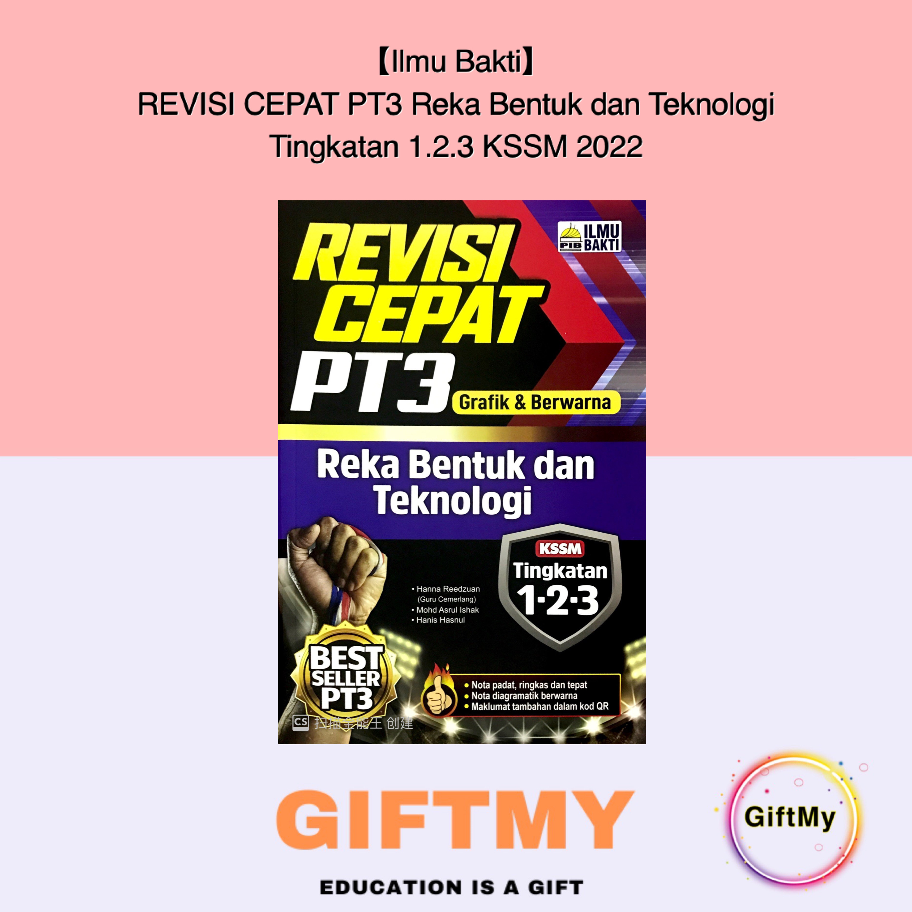 【Ilmu Bakti】Rujukan: Revisi Cepat PT3 Tingkatan 1.2.3 KSSM 2022 - PT3 Form 3 KSSM Reference | Lazada