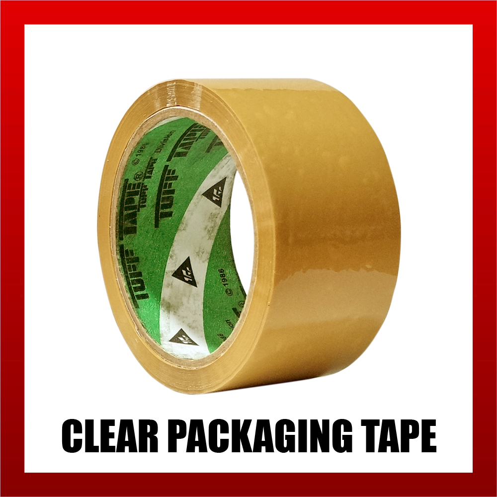 Tuff 2 inches Packaging Tape Brown & Clear available in 50 meters and ...