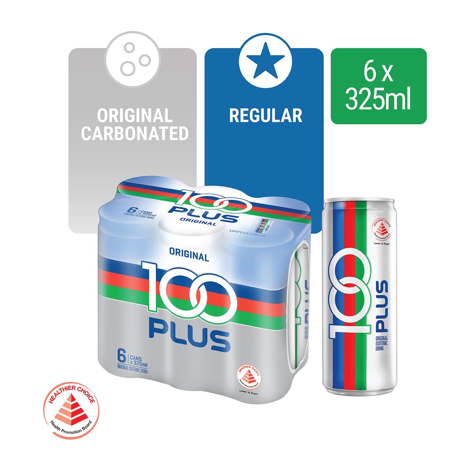 100PLUS Isotonic Drink 325ML x 6 | Lazada Singapore