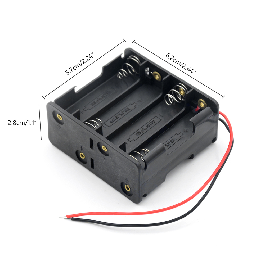 1x 2x 3x 4x Aa Power Storage Case Holder Storage Box Multi Purposes Diy ...