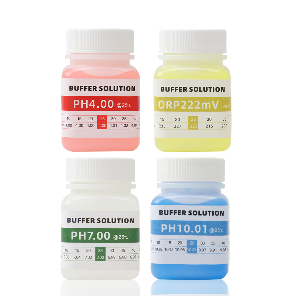50ml 4.00/7.00/10.01 Ph Calibration Buffer Liquid Kit 222mv Orp Tester ...
