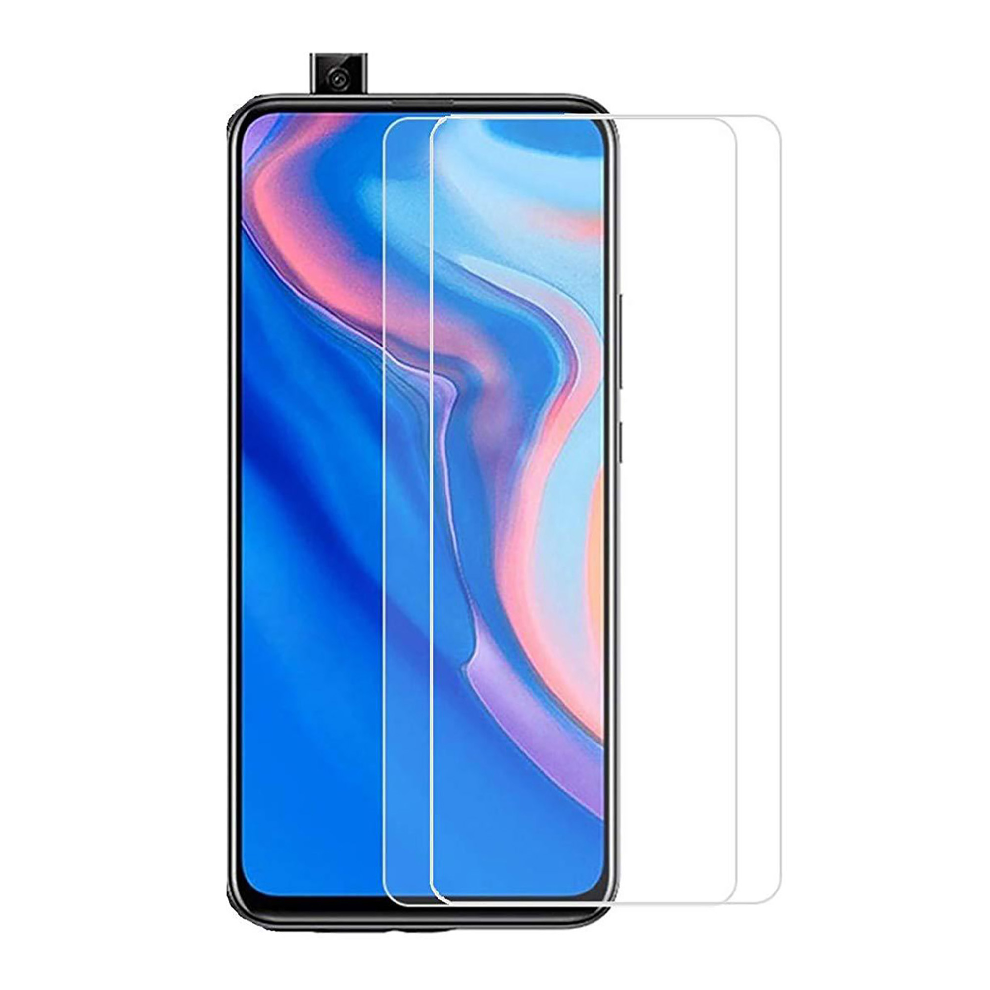 Huawei Y9 Prime 2019 - Honor 9X Glass Protector simple Tempered Glass ...