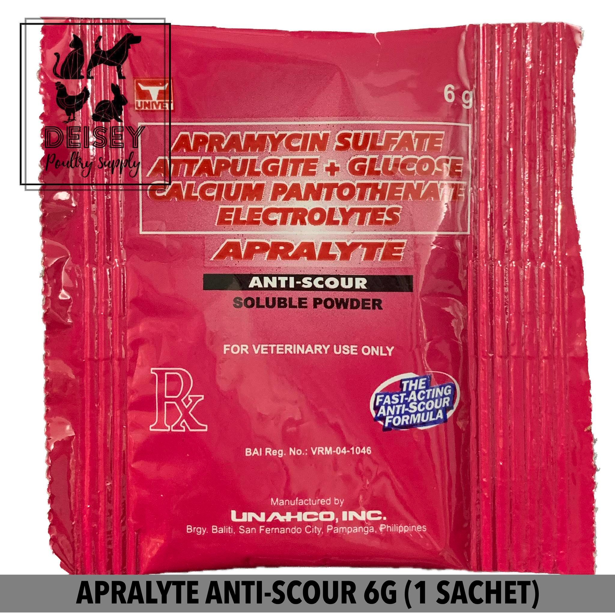 APRALYTE ANTI-DIARRHEA 6GRAMS (1 SACHET) | Lazada PH