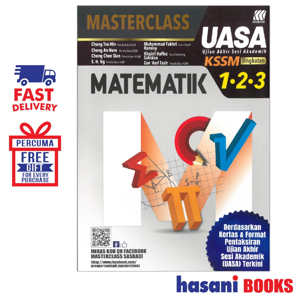 Affordable ♥hasani Sasbadi Buku Rujukan Masterclass Uasa Tingkatan 1 2