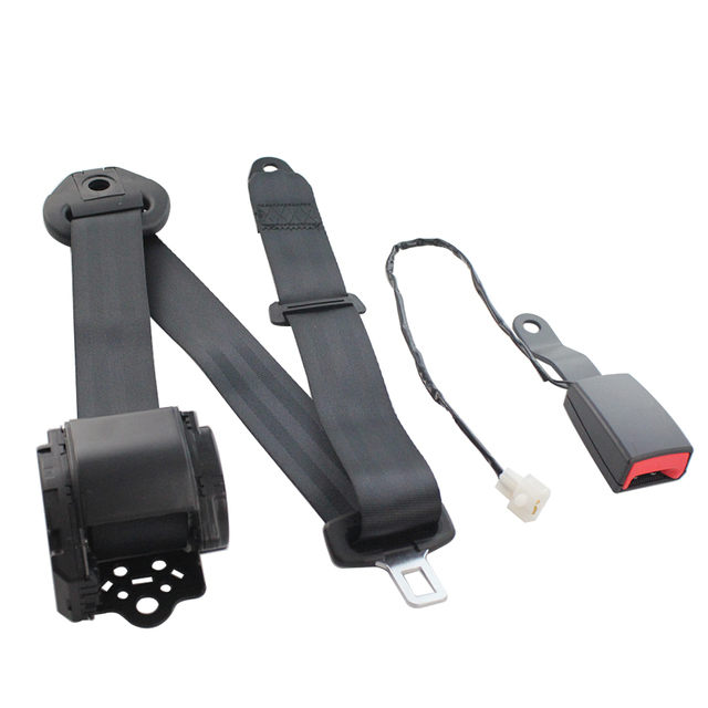 【High-quality】3 Points Adjustable Car Seat Belt Lap Belt Retractable ...
