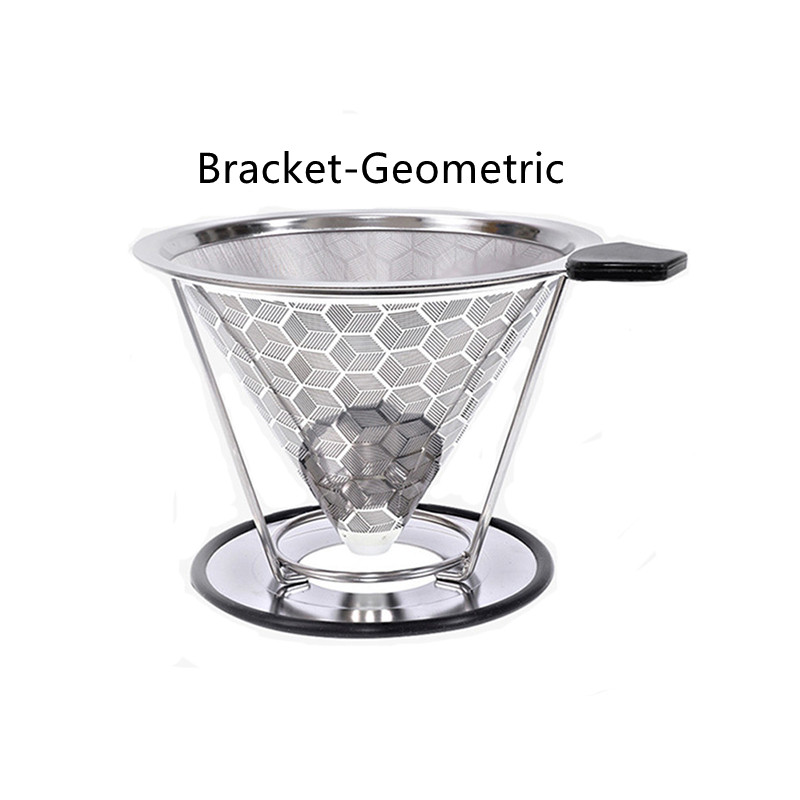Pour Over Coffee Dripper funnel Stainless Steel Coffee Filter funnel ...