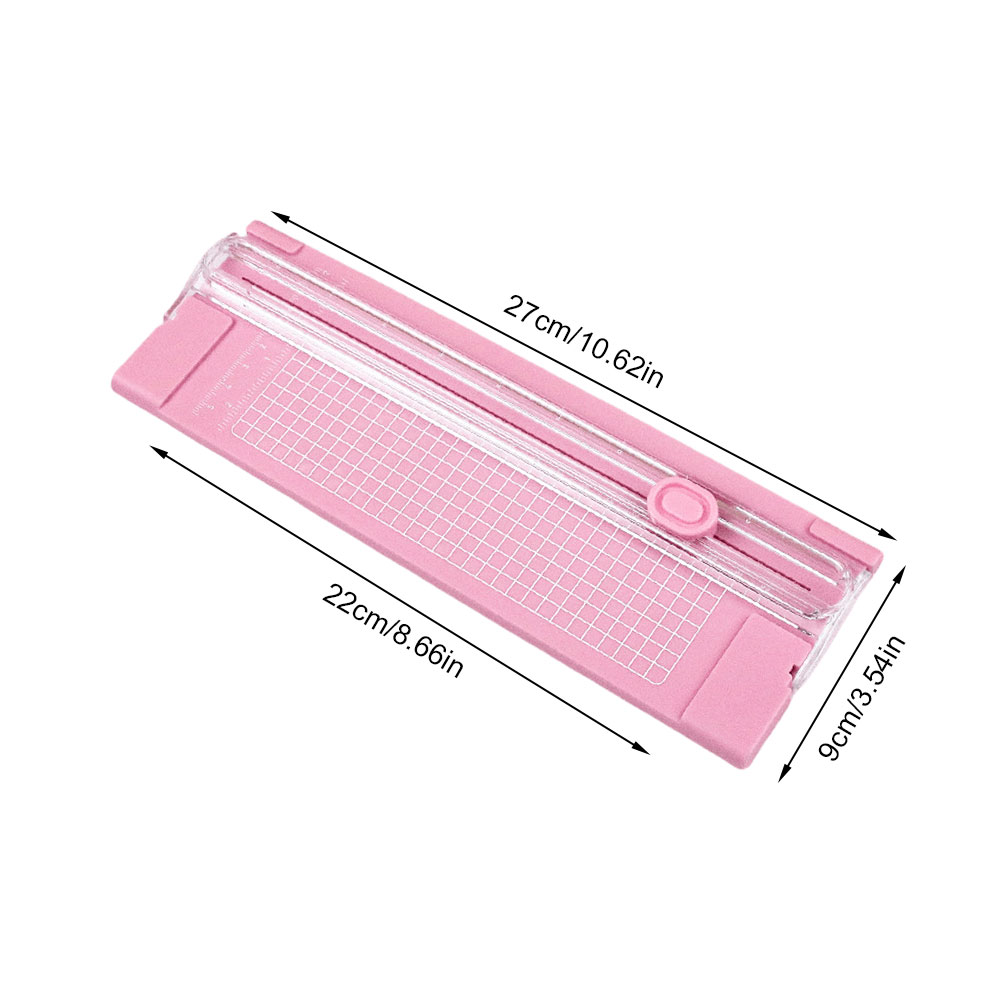 A4 Bidirectional Cutting Paper Cutter with Pull-out Ruler Scrapbook ...