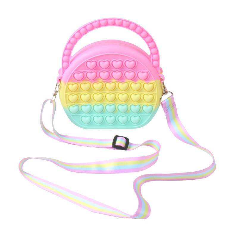 Ready Stock-Pop Purse Silicone Sensory Push Pop Bubble Bag Crossbody ...