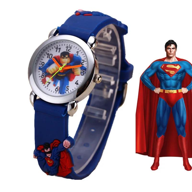 Disney Superman Minnie Spider Man Watch Creative Gift for Elementary ...