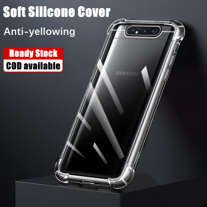 xipare for Samsung Galaxy A80 Shock Absorbing Ultra Clear Jelly Case ...