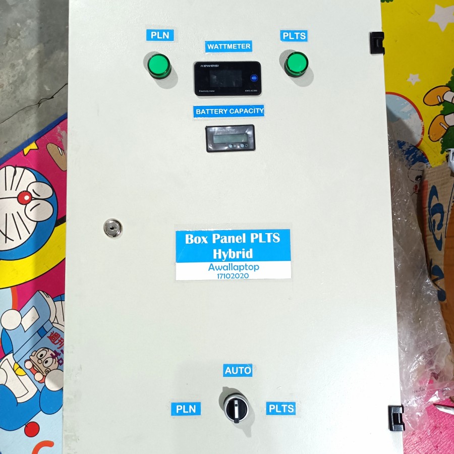 box panel plts solar panel surya otomatis LVD ATS 3000W PSW | Lazada ...