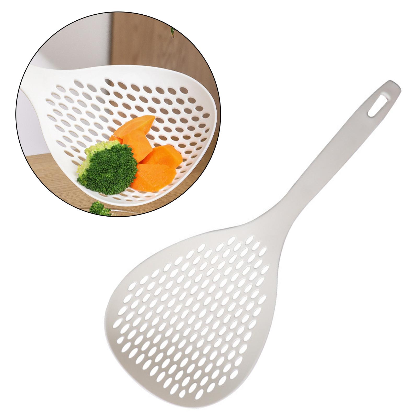 Aituan Kitchen Skimmer with Handle Pasta Spoon with Long Handle ...