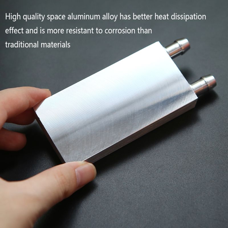 Primary Aluminum Water Cooling Cooler Block Heat Sink System 40/80/120 ...