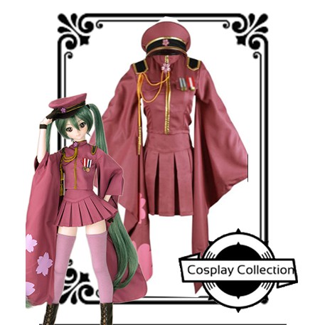 COD ONHAND SET HatSune Miku Senbonzakura Character Cosplay Costume ...