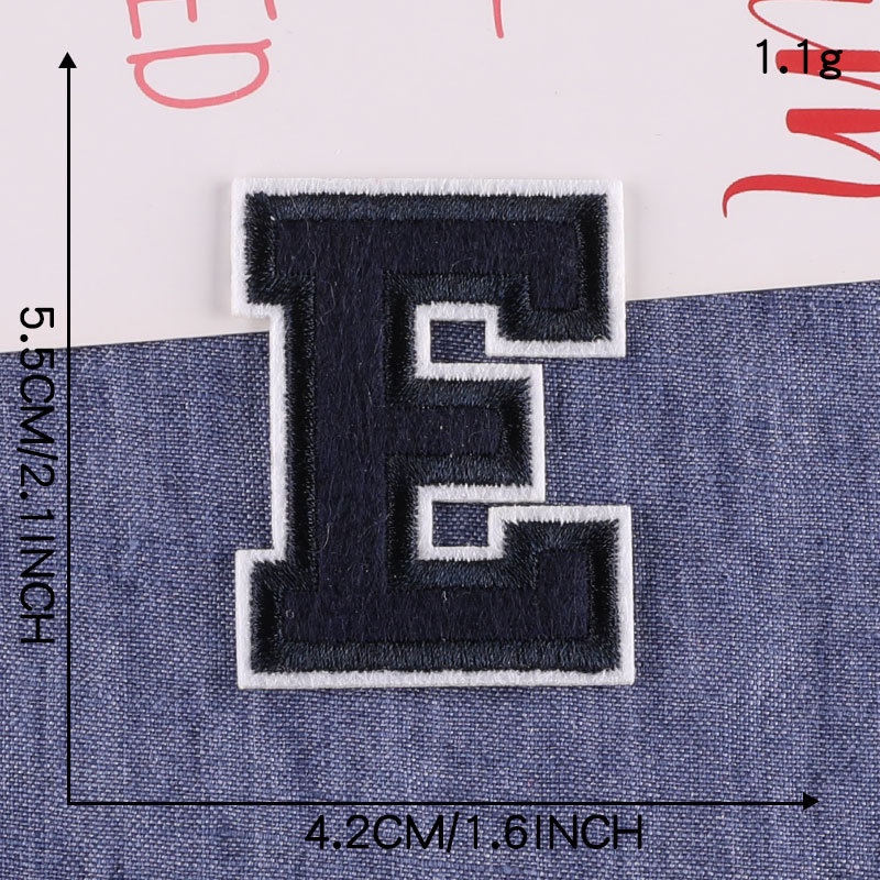 Pro Patch Store English Letters Series - DIY Embroidery Patches for ...