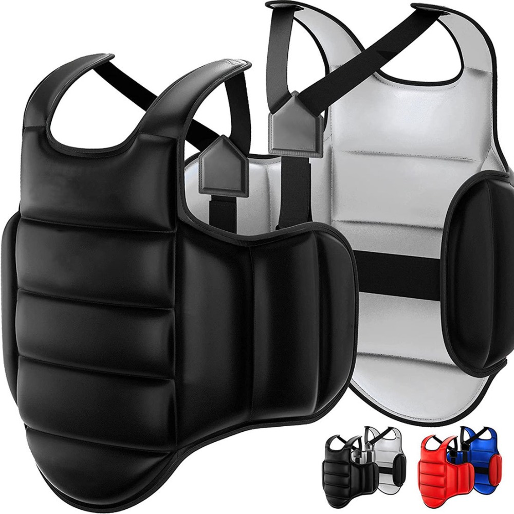 Karate Breastplate Soft Training Uniform for Taekwondo Target Boxing ...