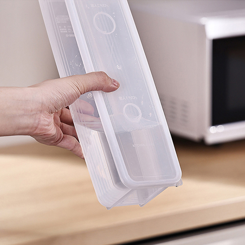 Noodle Storage Box Plastic Spaghetti Preservation Box Food Holder Fresh ...