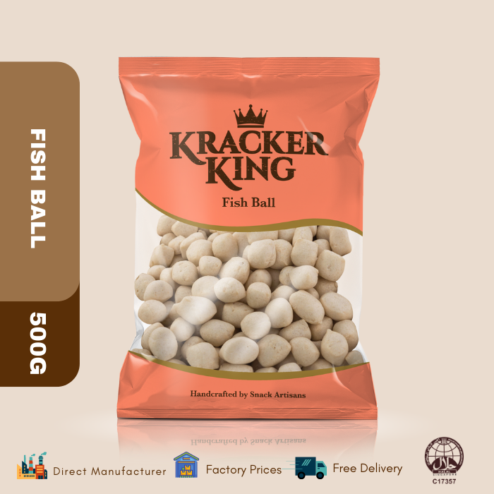 KrackerKing Fish Ball Cracker [500g] | Lazada Singapore