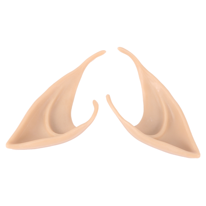 1 Pair PVC Fairy Pixie Fake Elf Ears Halloween Mask New Party Mask ...