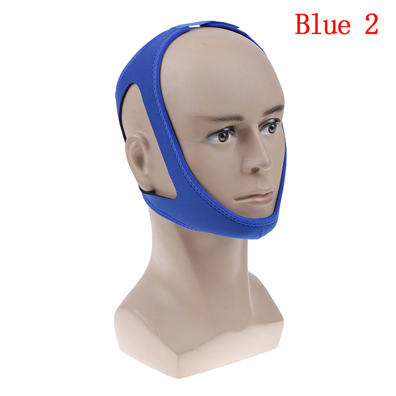 Anti Snoring Headband Chin Strap Belt S Snoring Sleep Apnea Jaw Care ...
