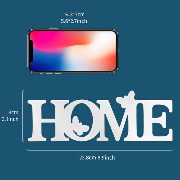 Table Home Decor Wall Decor Alphabet Letter Box Huruf Hiasan Love Wall ...