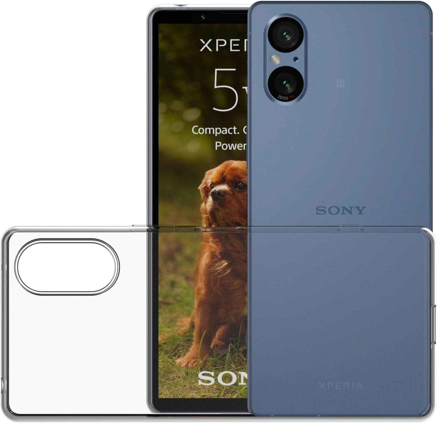 lthmy for Sony Xperia 5 IV casing Ultra Slim Transparent Clear Soft TPU ...
