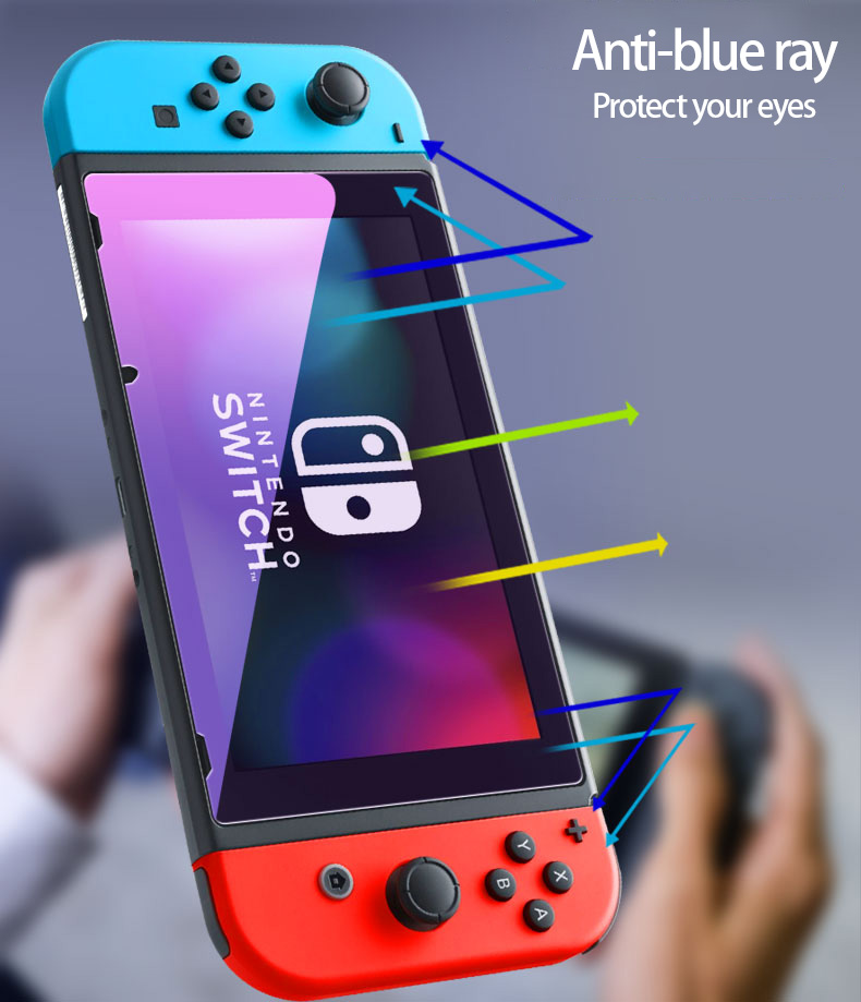 Tempered Glass 9H HD Screen Protector Film For Nintendo Switch NS Oled ...