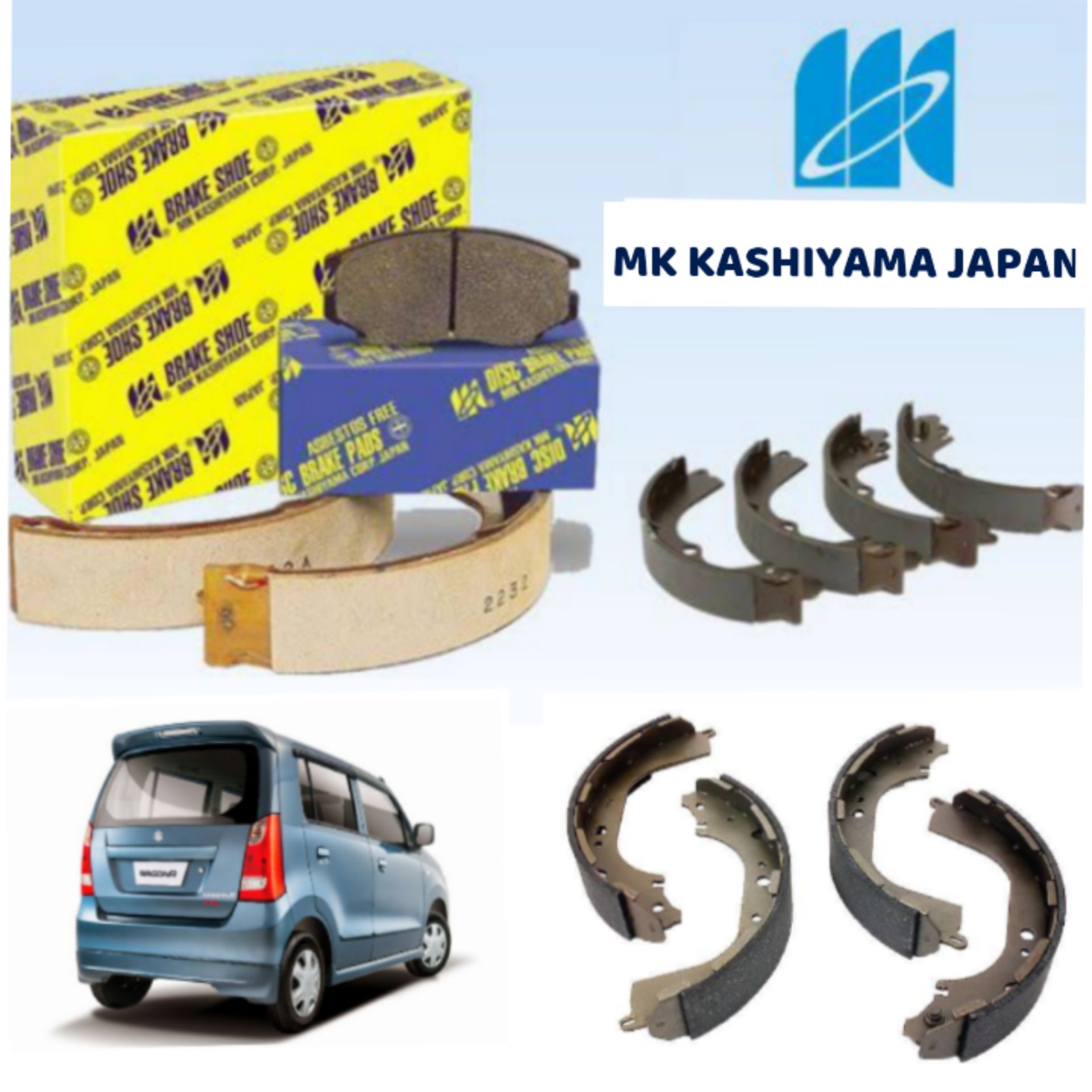 Rear Brake Shoe Suzuki Wagon R MK Japan | Daraz.pk