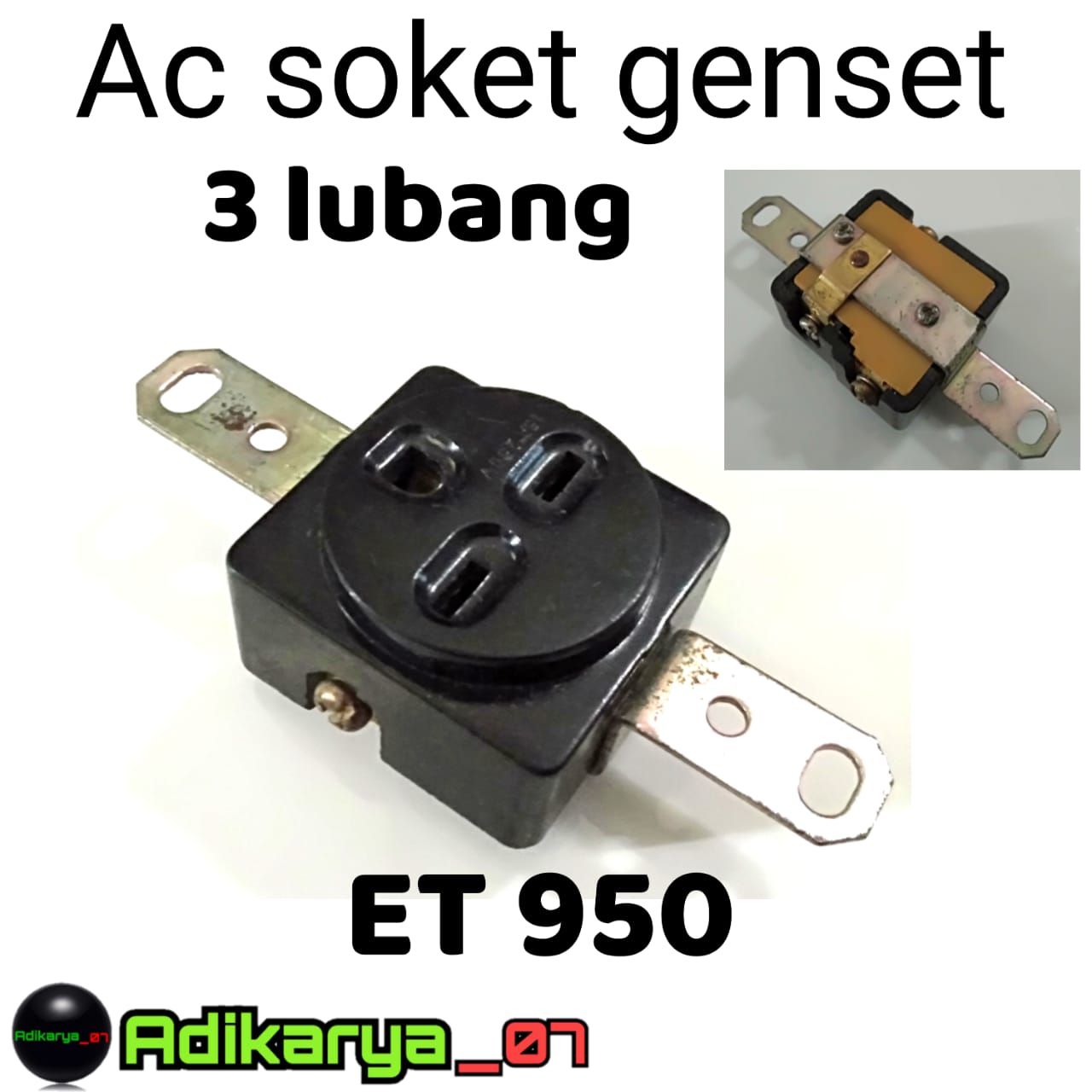 Socket AC socket Terminal steker colokan dudukan genset AC soket socket ...