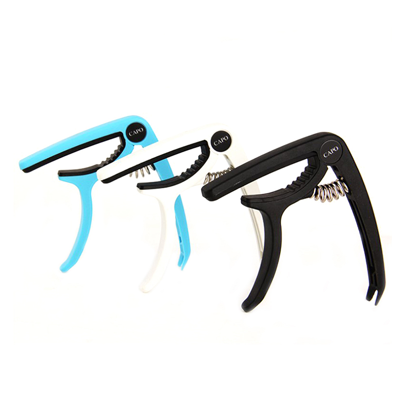 Acoustic Electric Guitar Plastic Capo Quick Tuning Clamp Change Classic ...