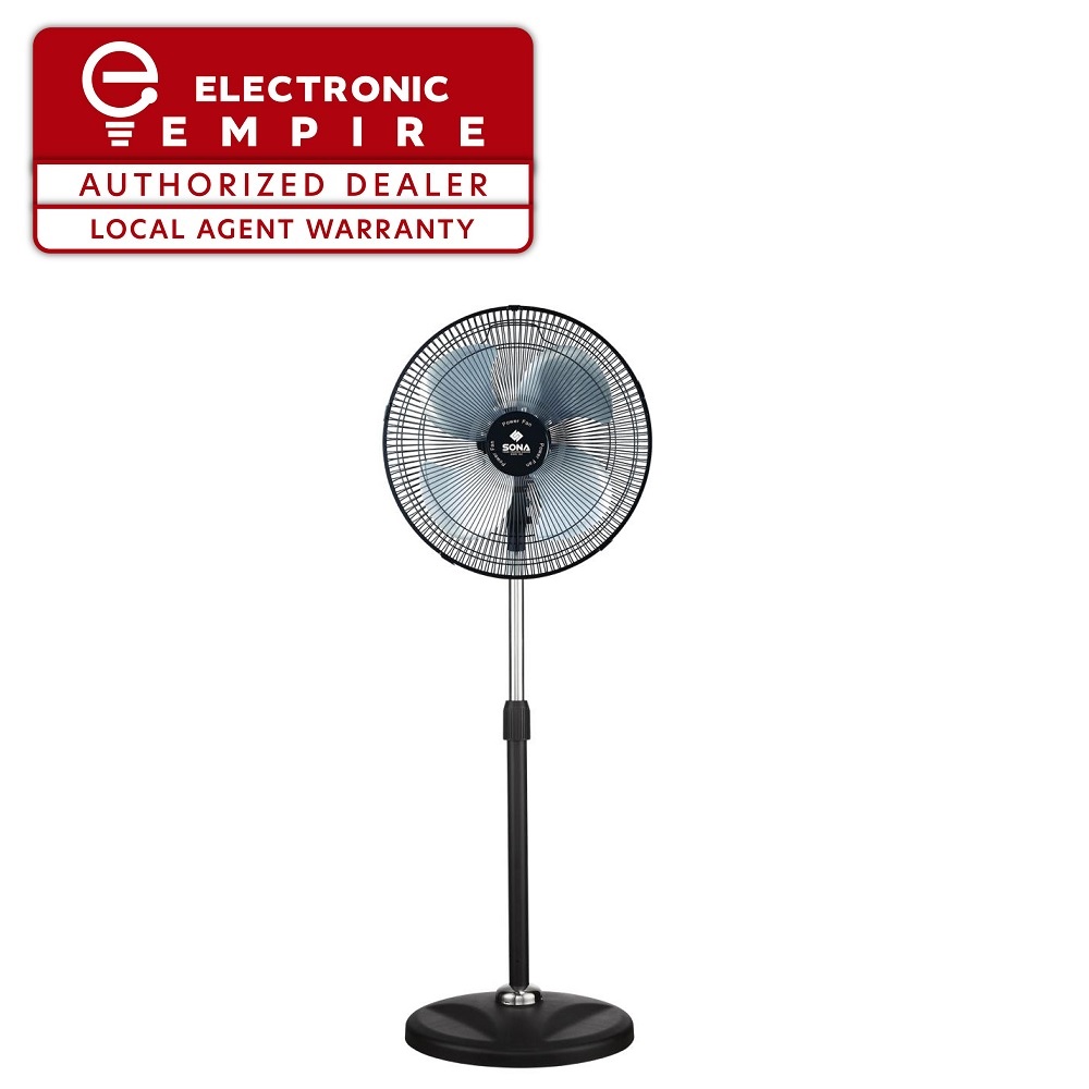 Sona SSO 6062N 12 Inch Power Stand Fan | Lazada Singapore