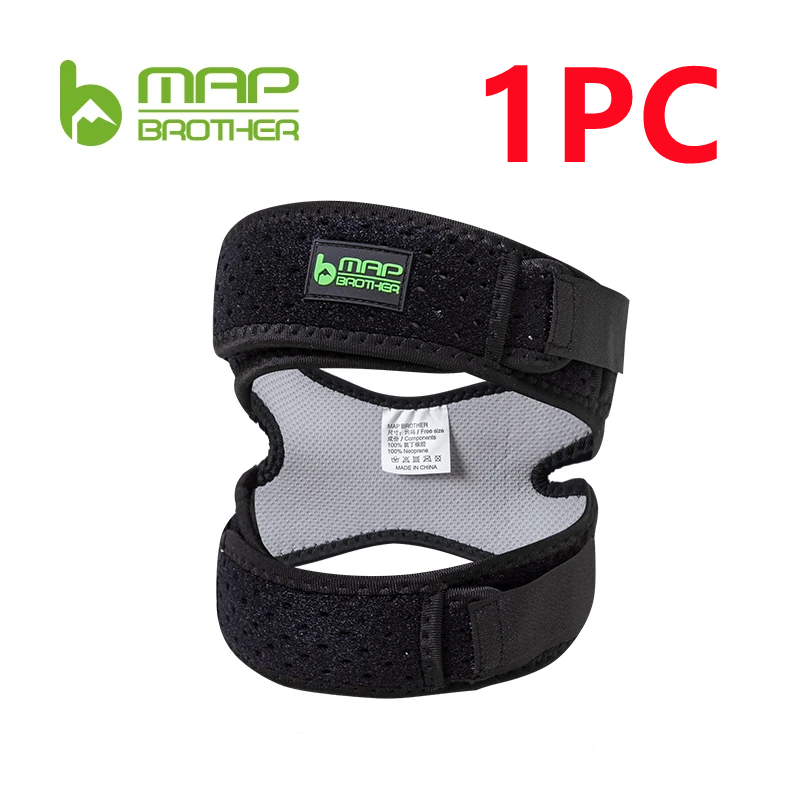 MAP BROTHERหมวกสะบ้าเข่า 1 ชิ้นสายรัดเอ็นเข่าซิลิกาเจลแผ่นรองเข่า ...