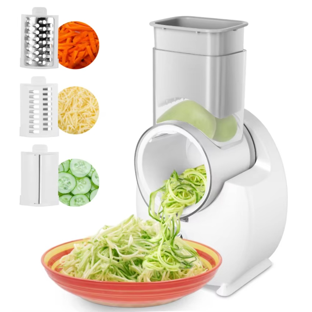 Kitchen Gadgets Automatic Electric Rotary Vegetable Shredder Effort ...