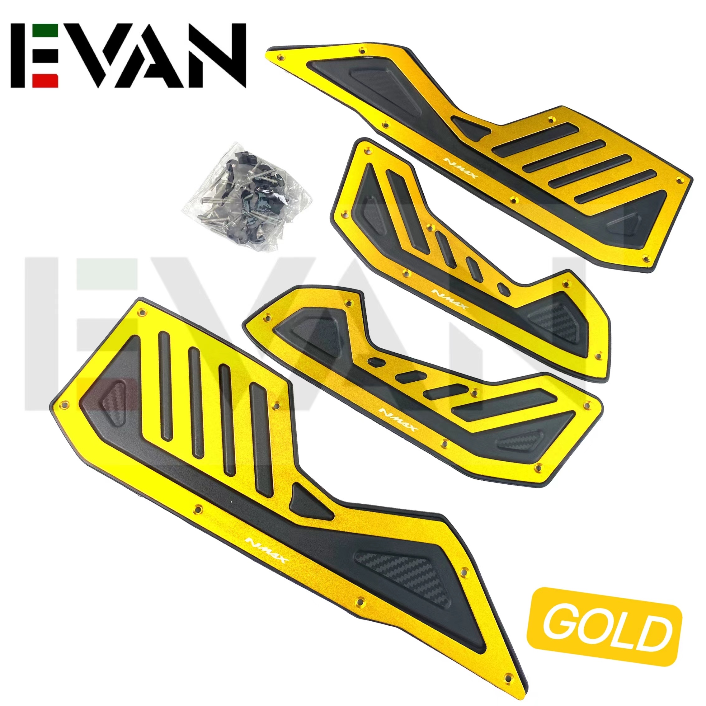 Evan.com Nmax 155 2020 v2 Footrest Step Board Matting Alloy Quality ...