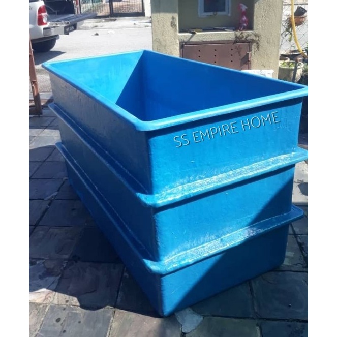 NEX 5 x2.5x3 Fiberglass Fish Tank Fibre Water Pond Aquarium Heavy Duty ...