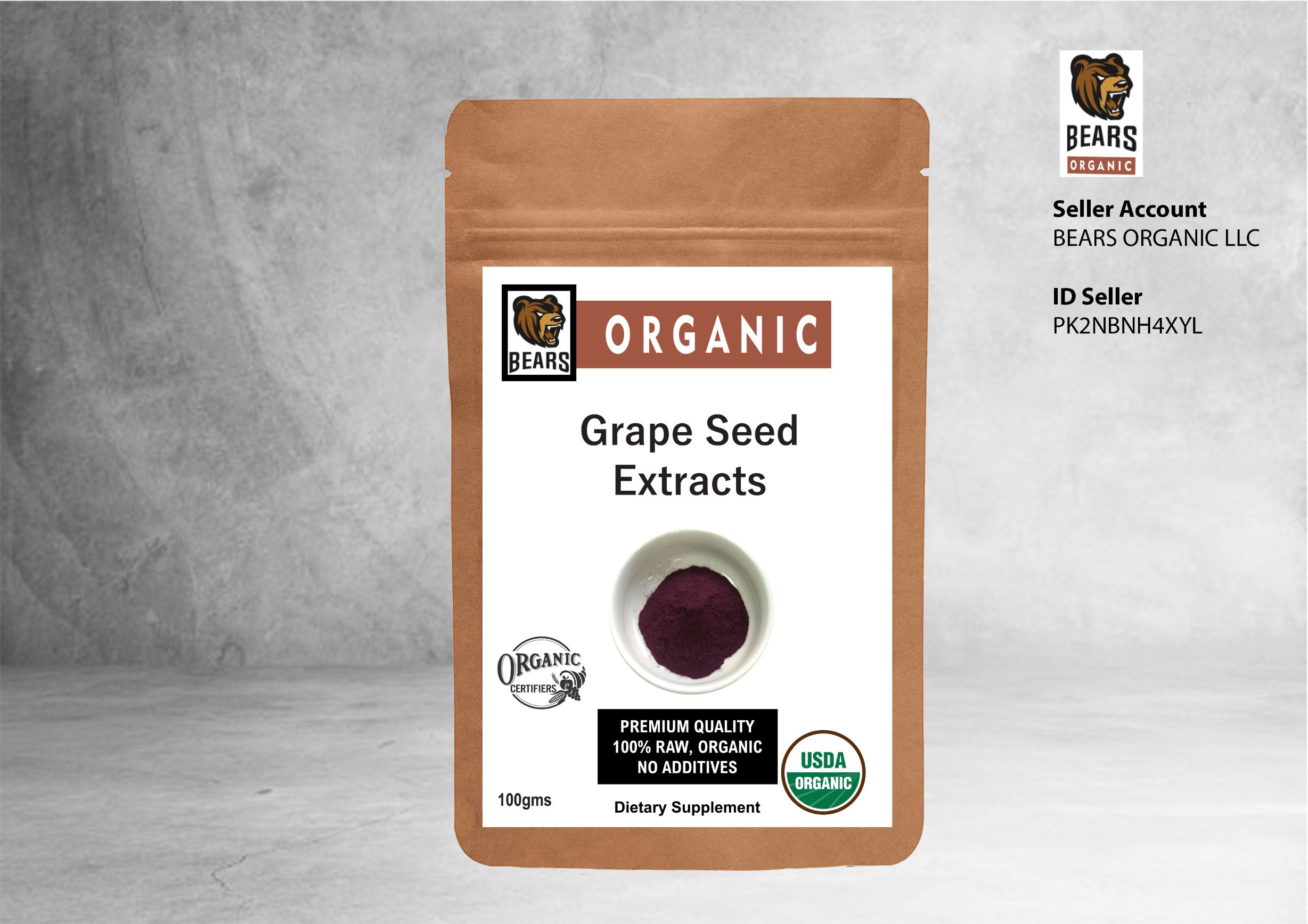 Grape Seed Extracts 100gm | Daraz.pk