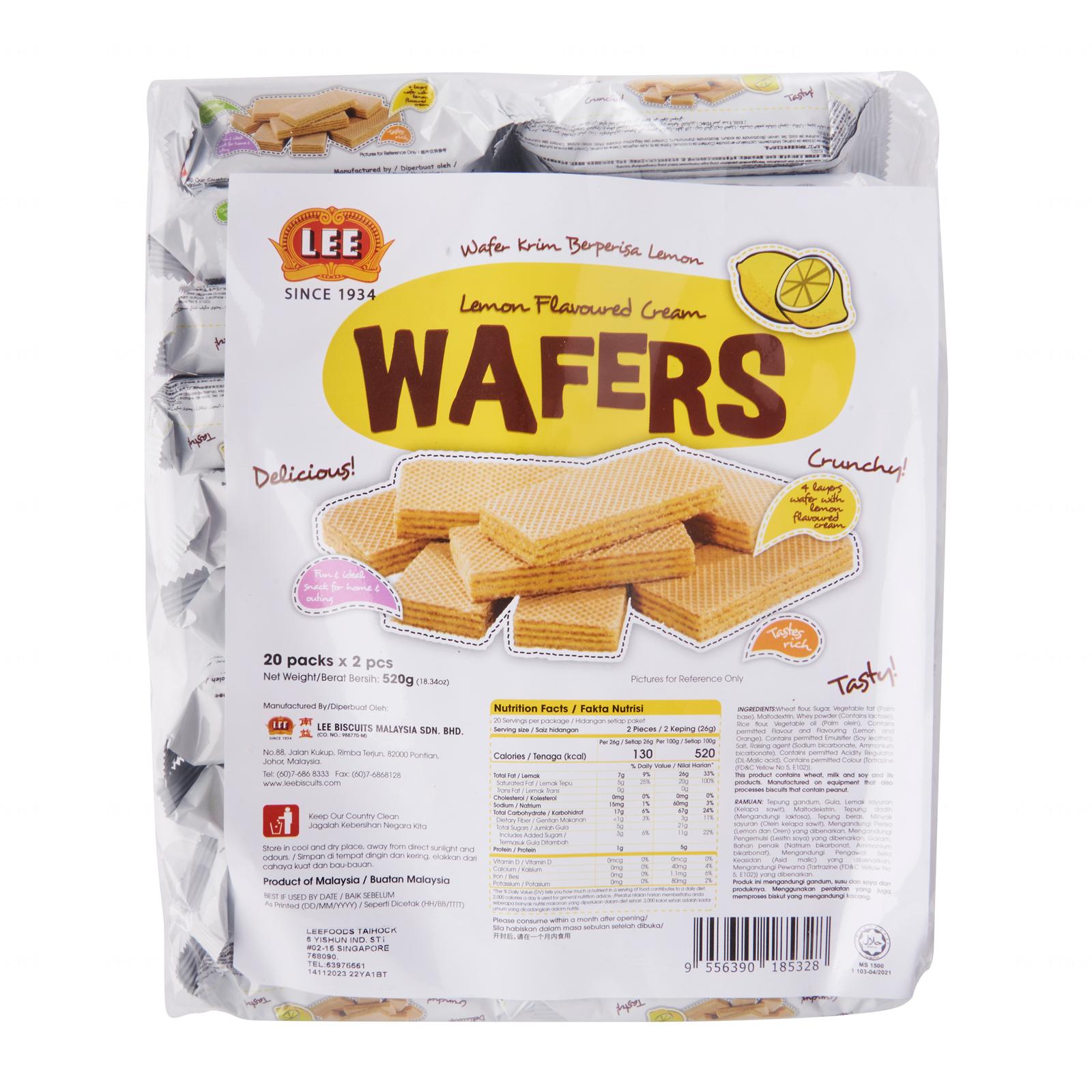 Lee Lemon Cream Wafers (Laz Mama Shop) | Lazada Singapore