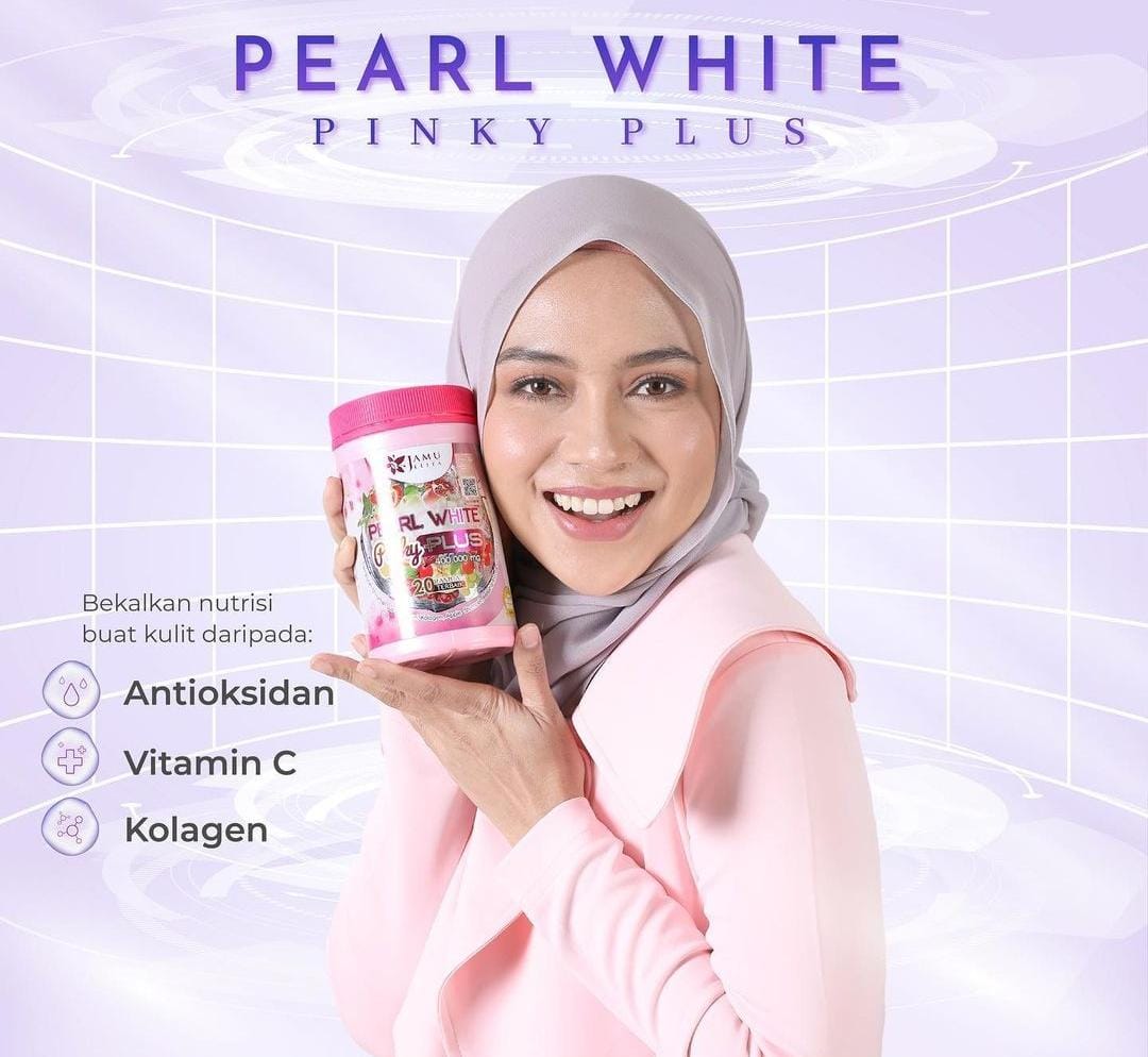Collagen Drinking Pearl White Pinky Plus ppwp Jamu Jelita Woman Whitening Powder | Daraz.lk