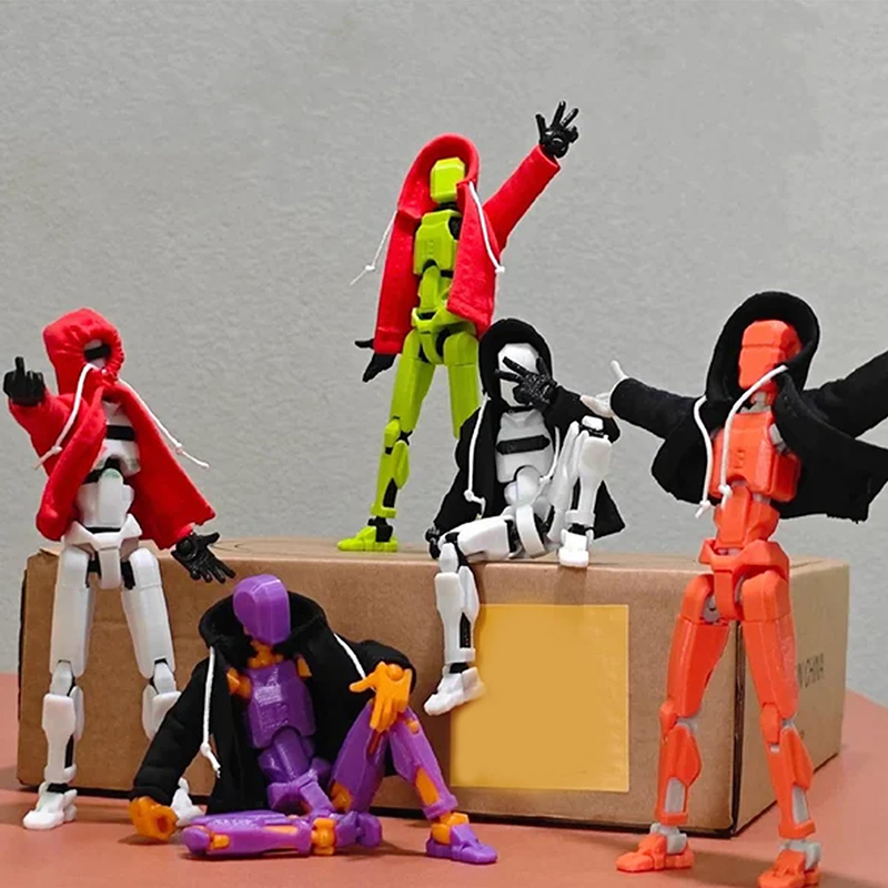 Hoodie Dummy13 Magnetic Action Figure Set Dummy 13 Action Figure With ...