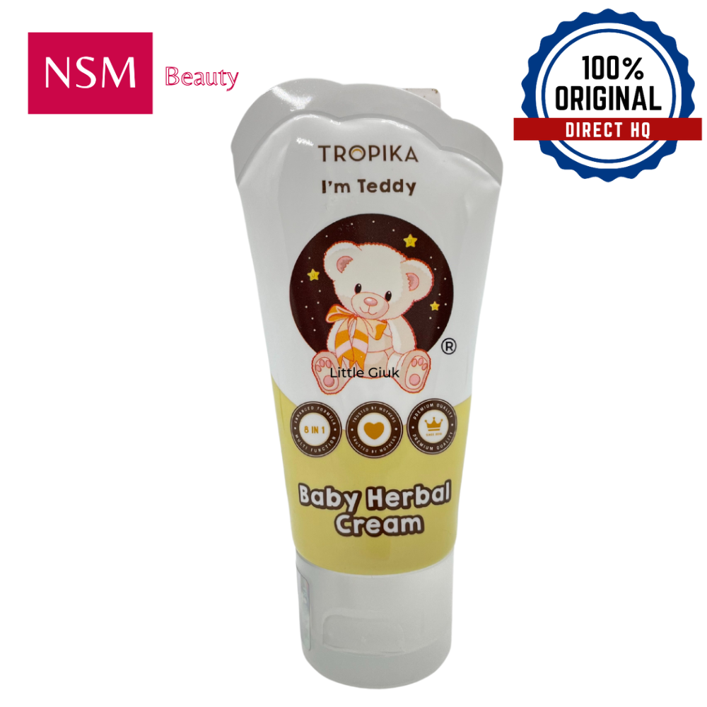 TROPIKA BABY HERBAL CREAM 8IN1 50ML [100% ORIGINAL HQ] | Lazada