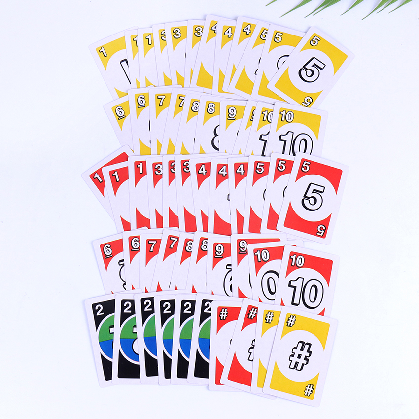 【Fanco Toy store】108 Cards DOS Card Game Family Intelligence Games ...