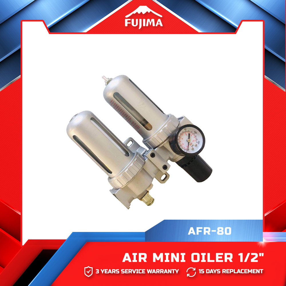 Fujima Air Mini Oiler 1/2" Pneumatic Lubricator Air Mini Oiler Provides ...