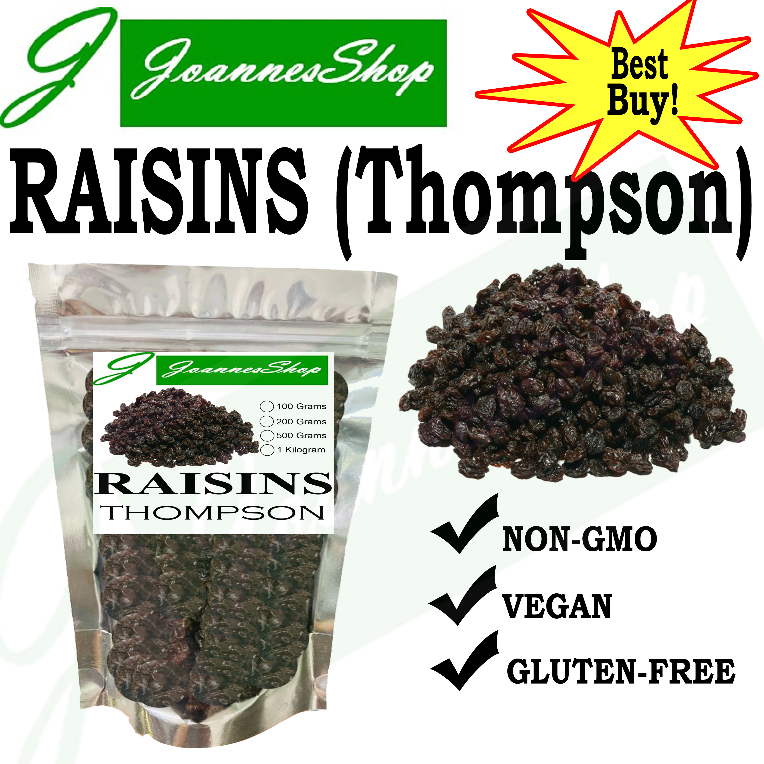 RAISINS THOMPSON AND SULTANAS | Lazada PH