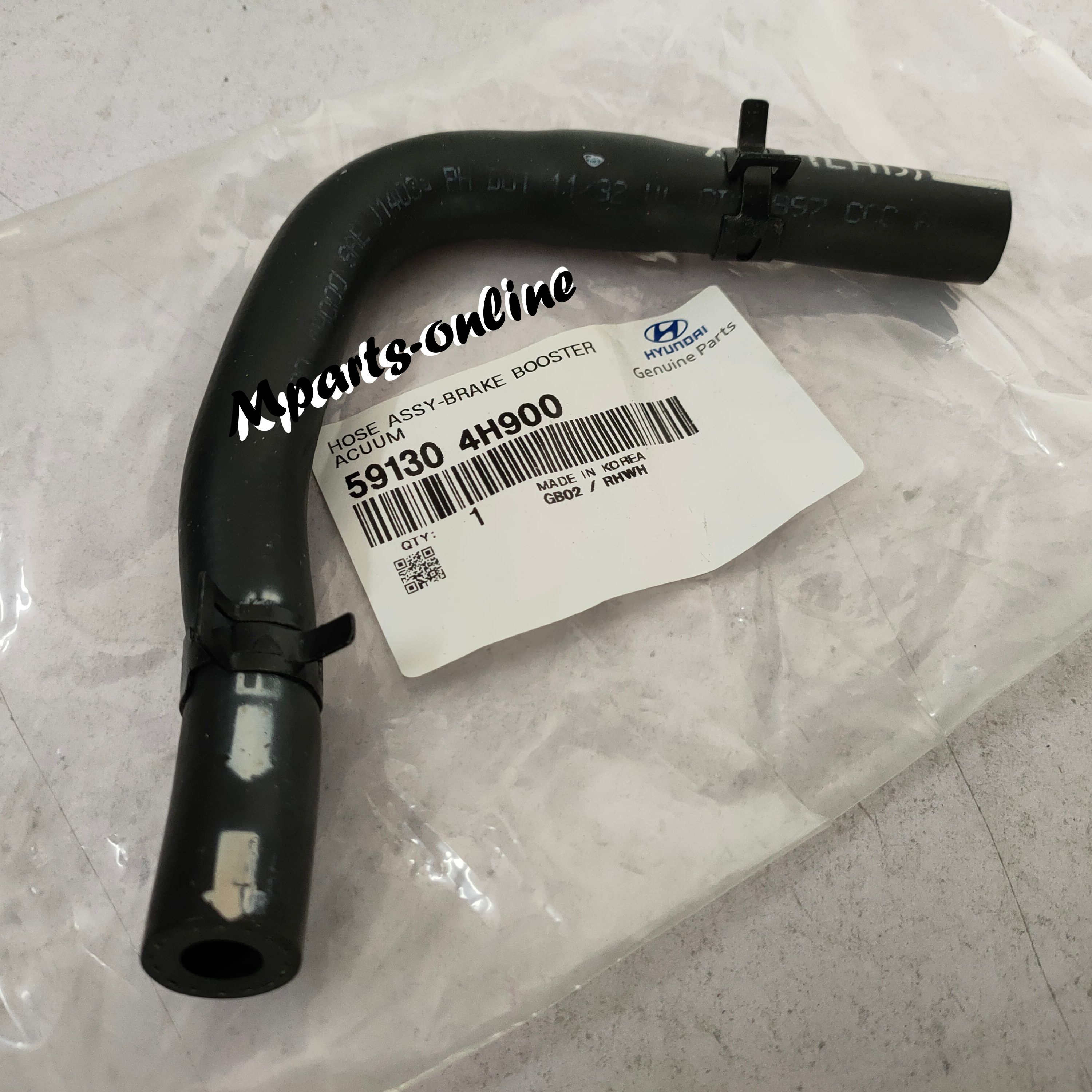 BRAKE BOOSTER HOSE (GENUINE PARTS) HYUNDAI STAREX A1 / A2 > 59130-4H900 ...