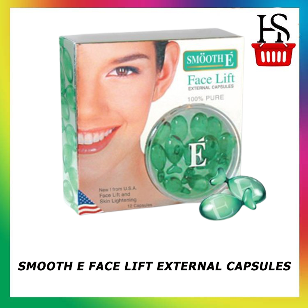 สมูท อี เฟซลิฟ เอกเทอนอล(12แคปซูล) SMOOTH E FACE LIFT EXTERNAL 12 CAPSULES | Lazada.co.th