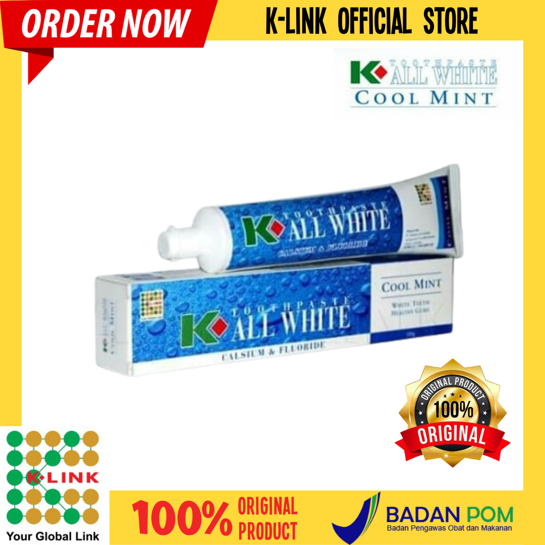 K-All White Toothpaste | KLINK PASTA GIGI ALL WHITE | Lazada Indonesia
