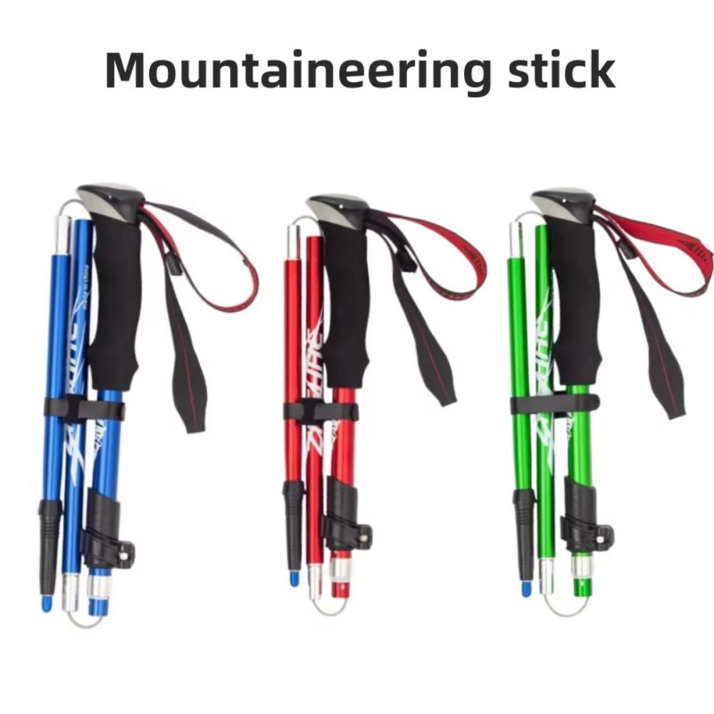Expandable Aluminum Outdoor Trekking Poles EVA Quick Adjustable Locks ...