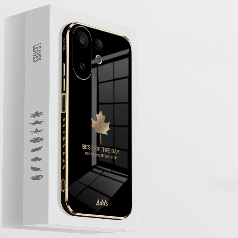 Phone case For OPPO K13 Turbo Pro Back cover Soft Shining Maple Leaves ...