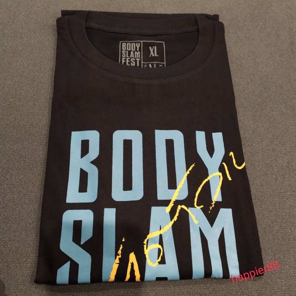 【ส่วนร้านค้าใหม่】 เสื้อ bodyslam ของแท้ 100% รุ่น V1 V2 V3 มือ 1 ไม่ผ่านการใช้งาน เสื้อยืดคอตตอน ...